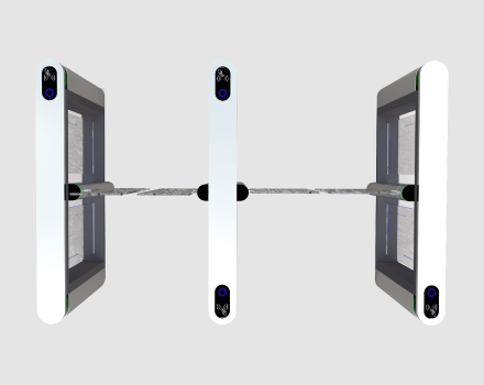 Speed Gates Sleek and Sophisticated for Building Lobbies | JAVIN